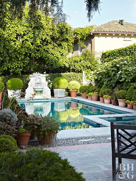 Pool Decor Ideas & Inspiration- and the Hamptons' Dirty Little Secret ...